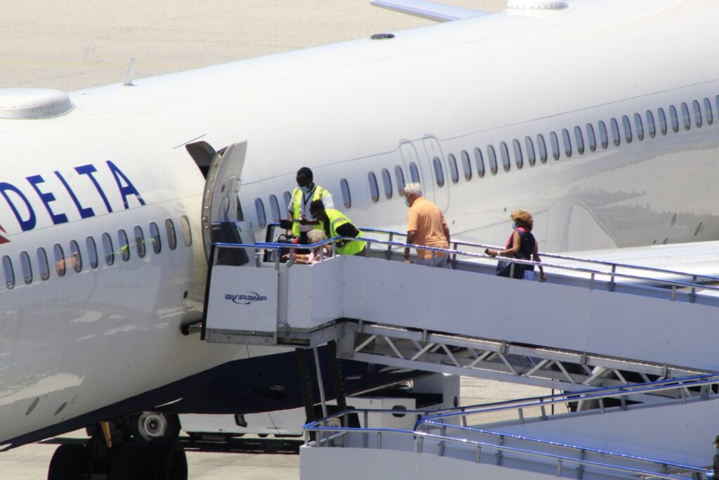 Delta Airlines repatriation flight carries home 150 Americans from St ...